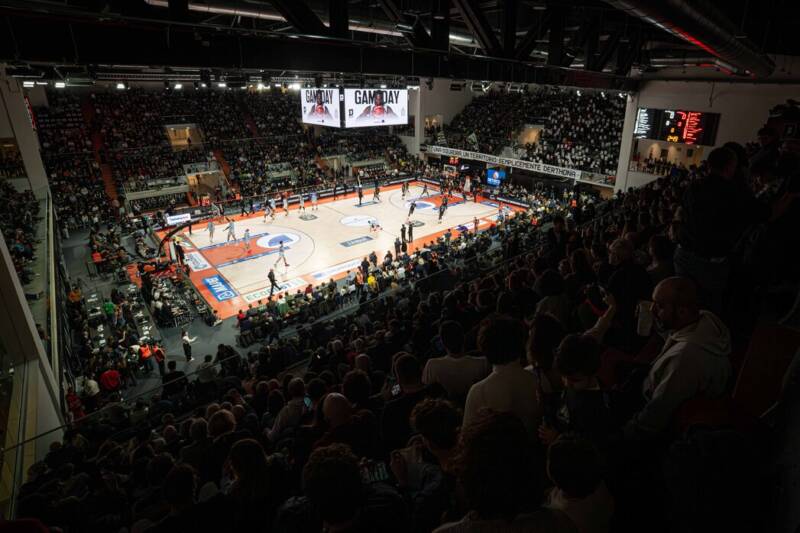 The Nova Arena in Tortona will host the first official 2026/27 Serie A ...